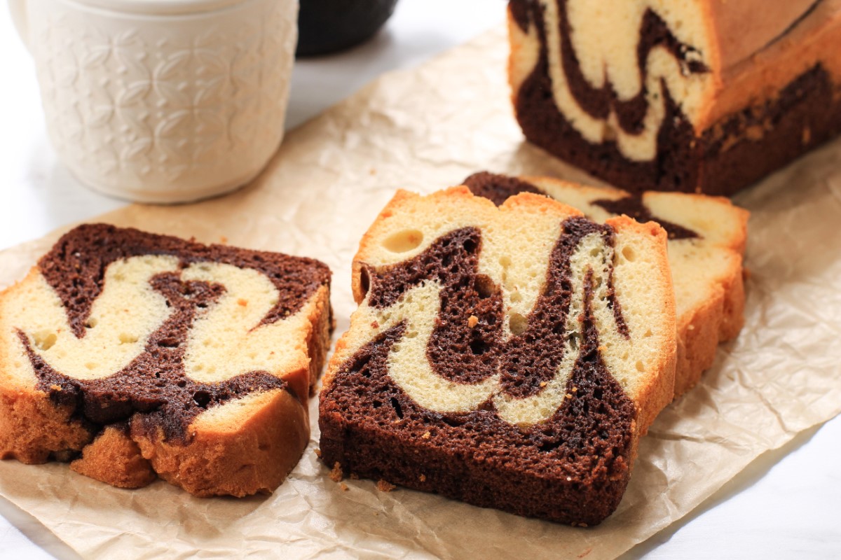 Recette pour un gâteau marbré maison inspiré du célèbre Savane